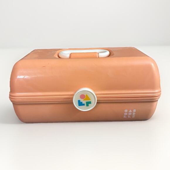 Caboodles | Bags | Caboodles Rare Peach Orange On The Go Girl Classic ...